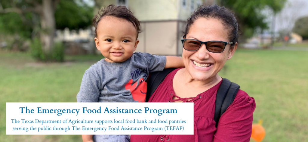 Emergency Food Assistance Program (TEFAP) - Coastal Bend Food Bank